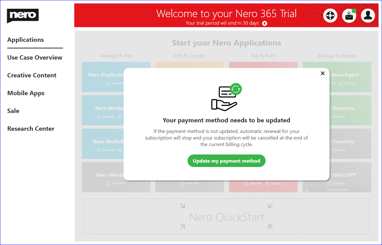 paymentmethod – Nero Knowhow