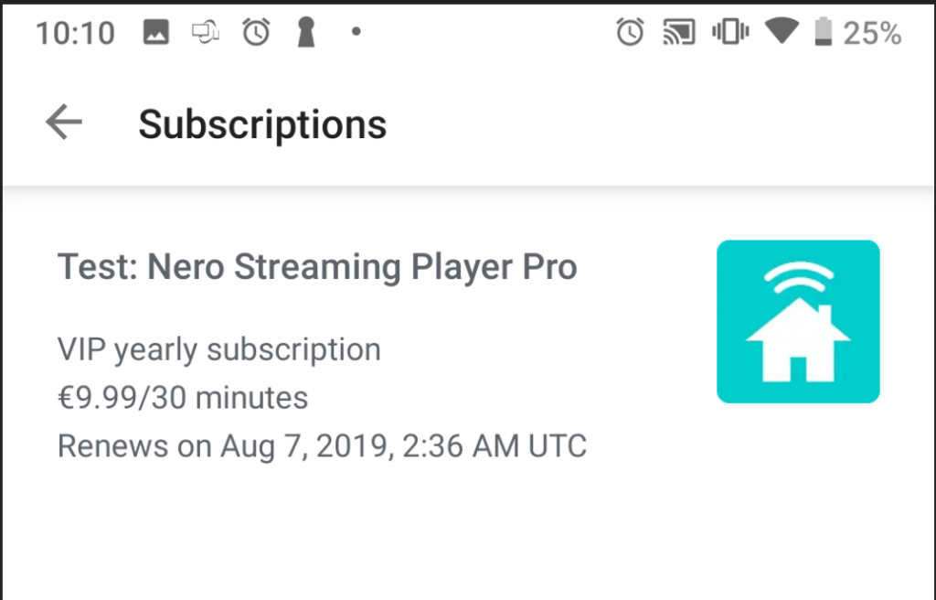 Frequently ask questions for subscription and billing – Android – Nero Knowhow