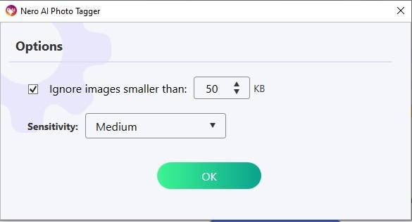 Options – Nero Knowhow