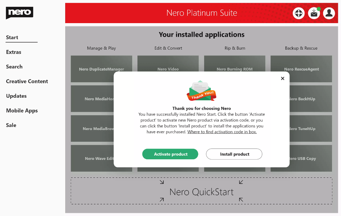 Nero Installer-Nero Knowhow
