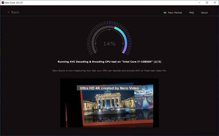 Nero Score adds new AVC Decoding and Encoding Test – Nero Knowhow