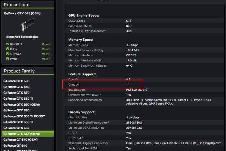 How to resolve the "DirectX 11 not support" issue