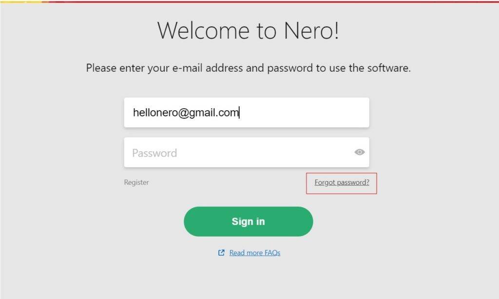 Nero Account – Nero Knowhow