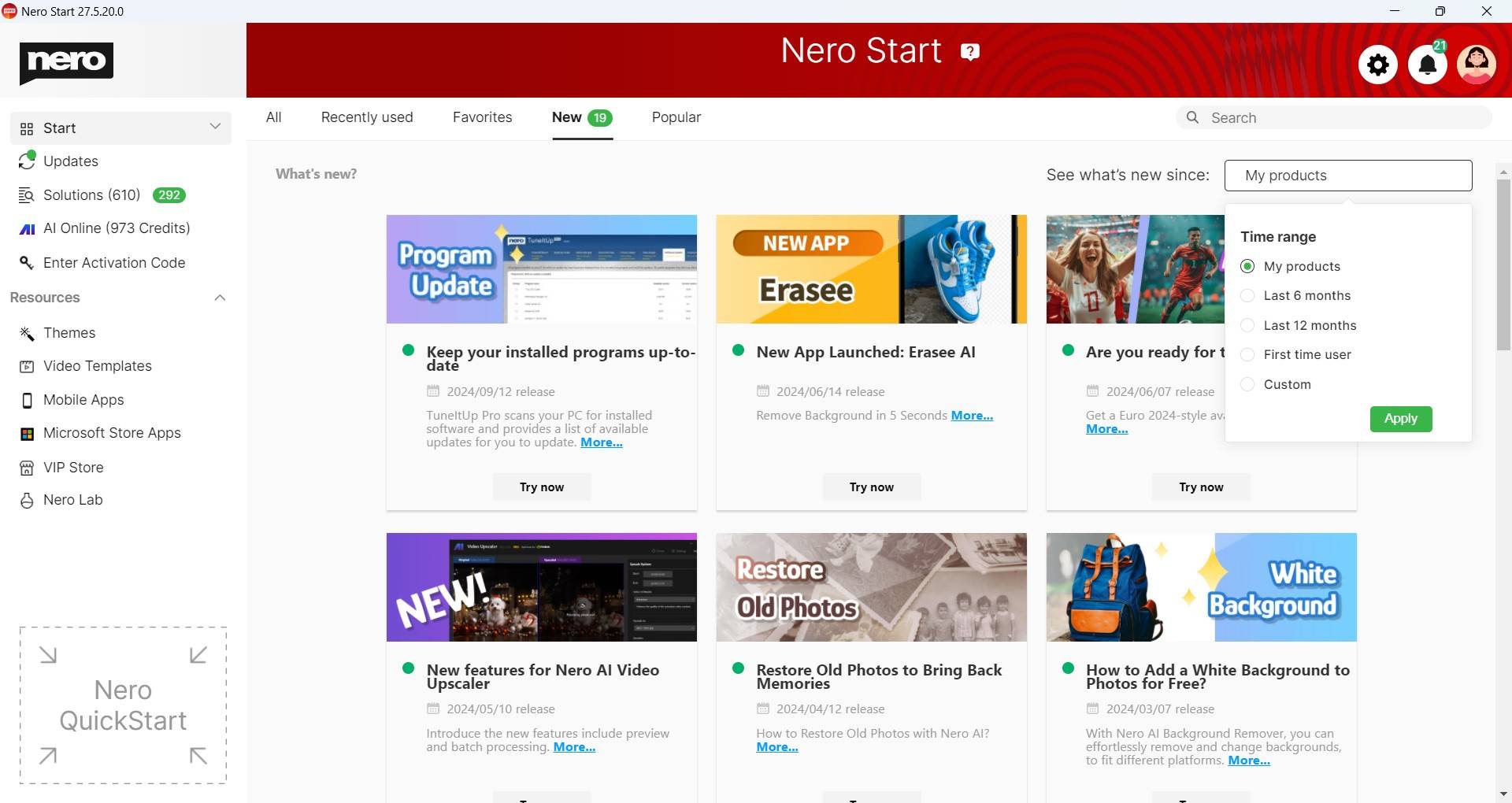Get Nero Know How--Professional Hub For All Nero Software