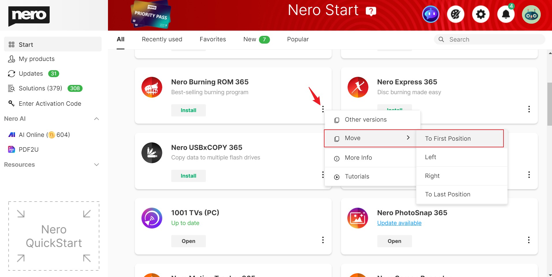 Release-Informationen – Nero Start – Nero Knowhow