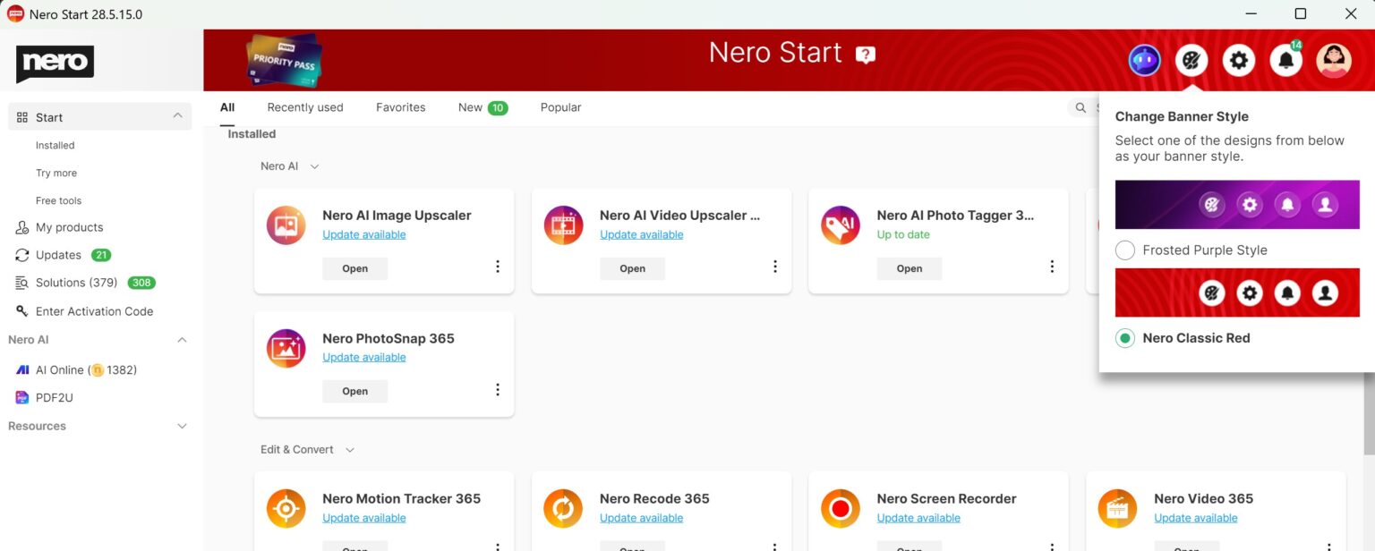Release-Informationen – Nero Start – Nero Knowhow