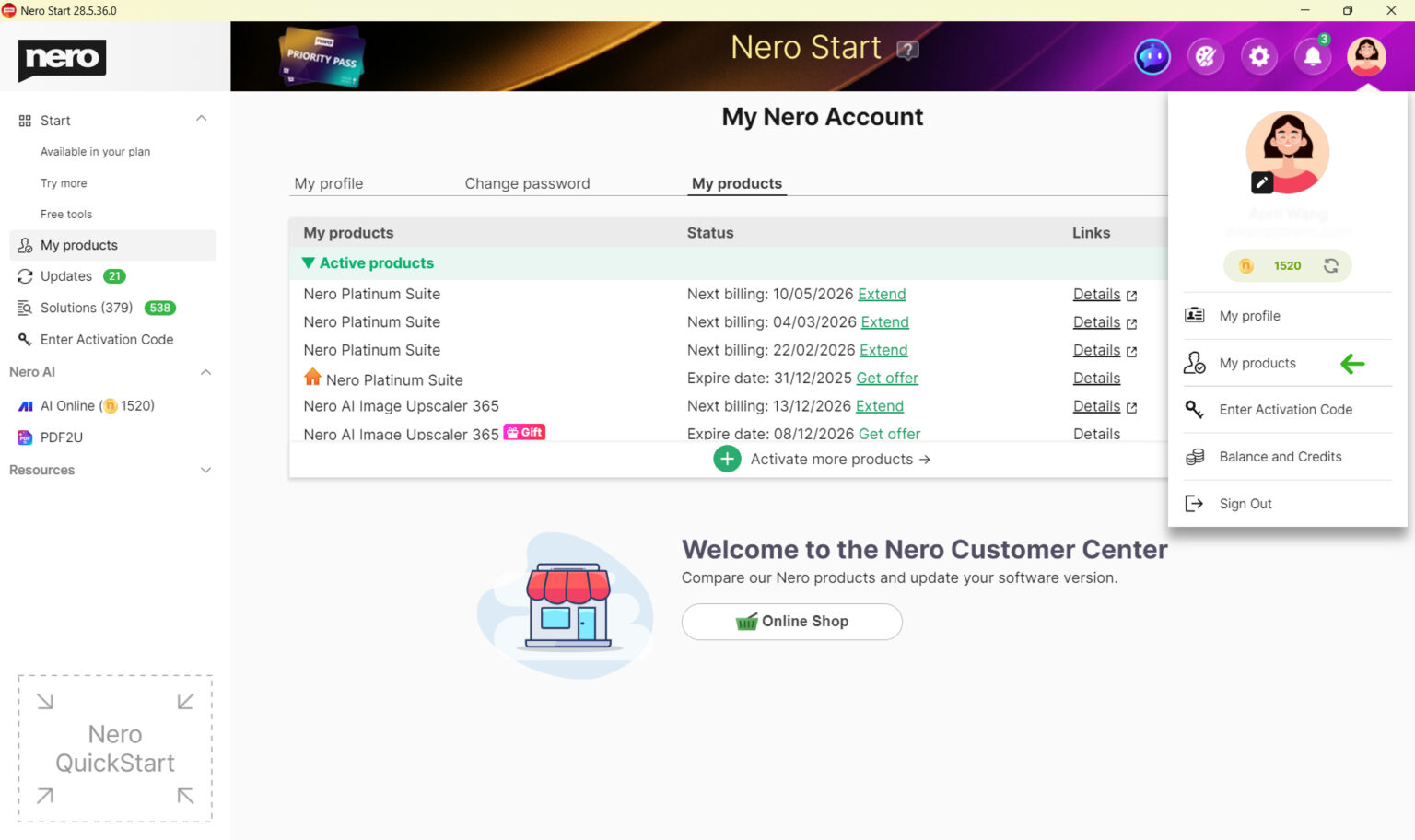 Getting started with your Nero product – nero.com orders via 2Checkout ...